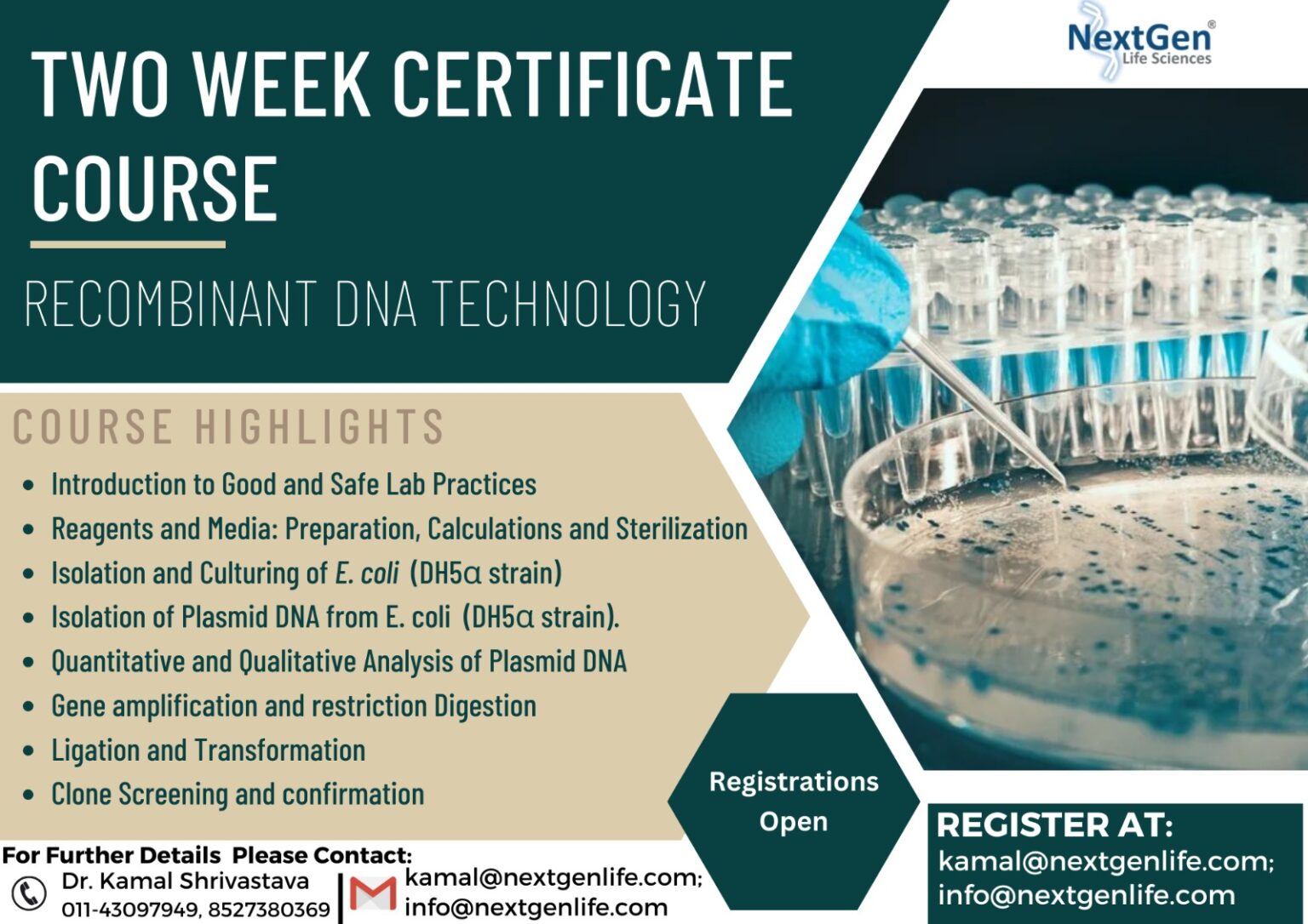 Training – NextGen Life Sciences