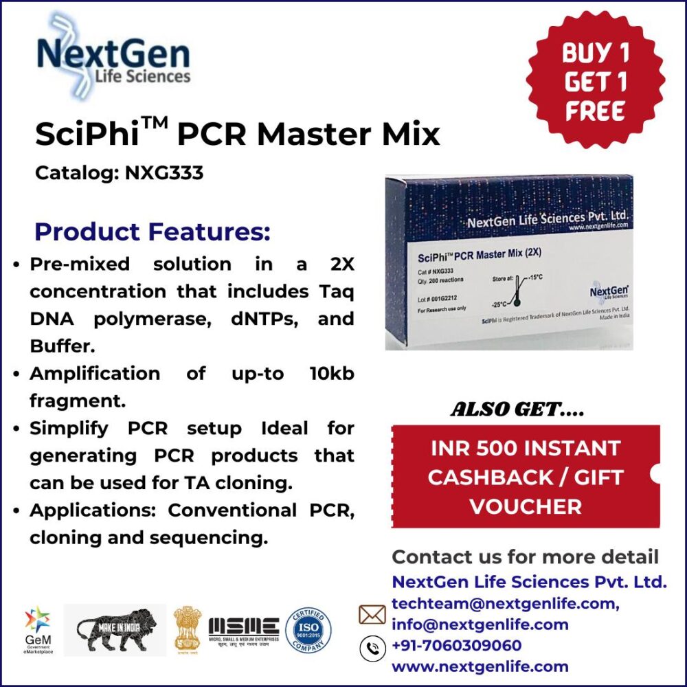 SciPhi™ PCR Master Mix (2x) – NextGen Life Sciences